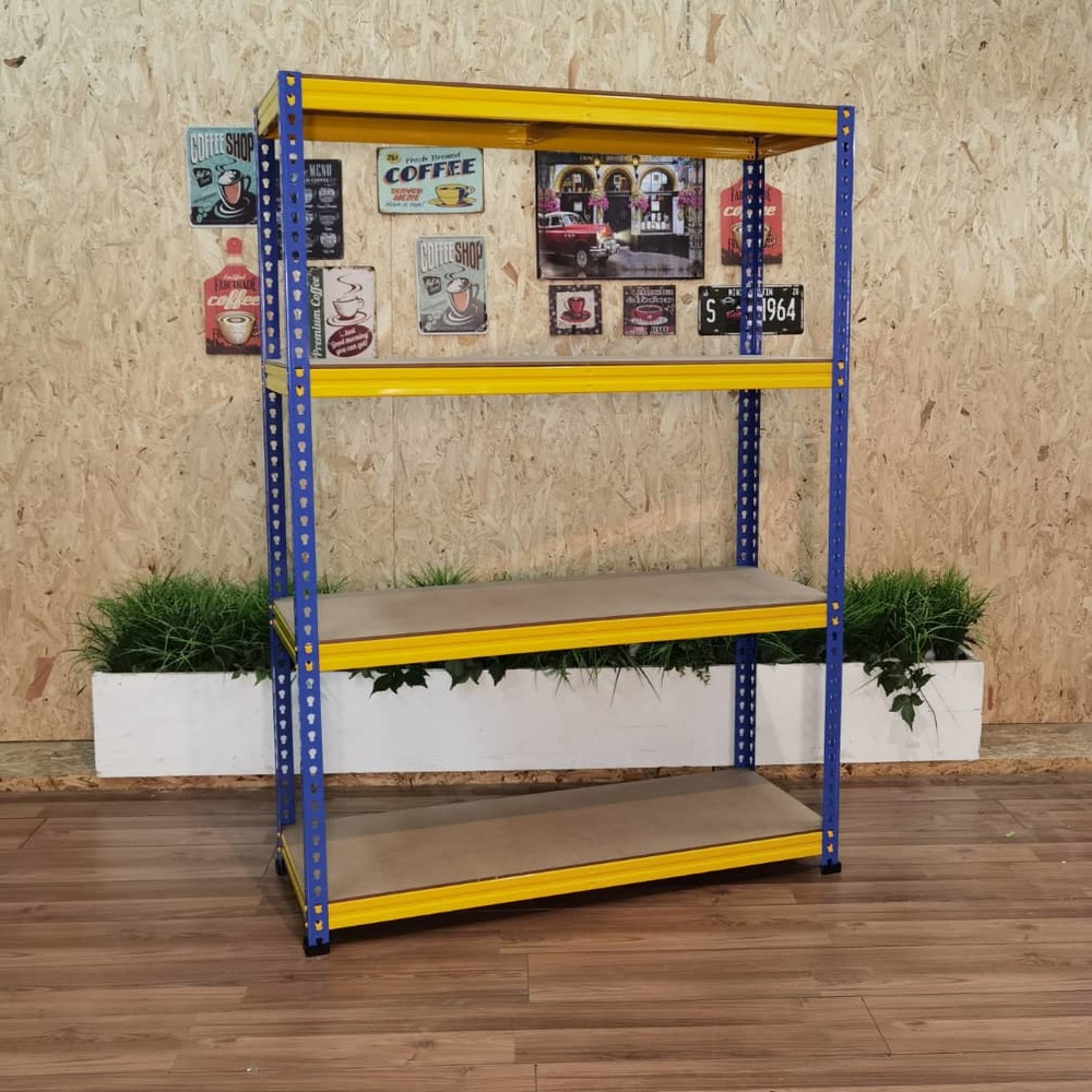 Boltless Rack 4 Tier - Versatile Storage Solution | Easy Assembly ...